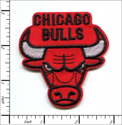 32 Pcs Embroidered Iron/Sew on patches Chicago Bulls 65x70mm AP016cF | eBay