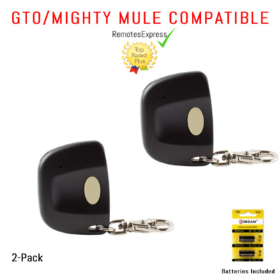 318 Allstar 9931T GTO Gate Opener Compatible Remote Transmitter 2-Pack ...