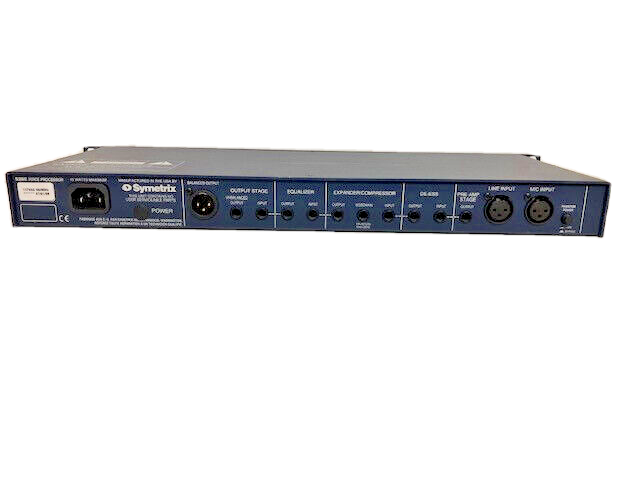 SYMETRIX 528E CHANNEL STRIP: MIC PREAMP, COMPRESSOR, DE-ESSER ...