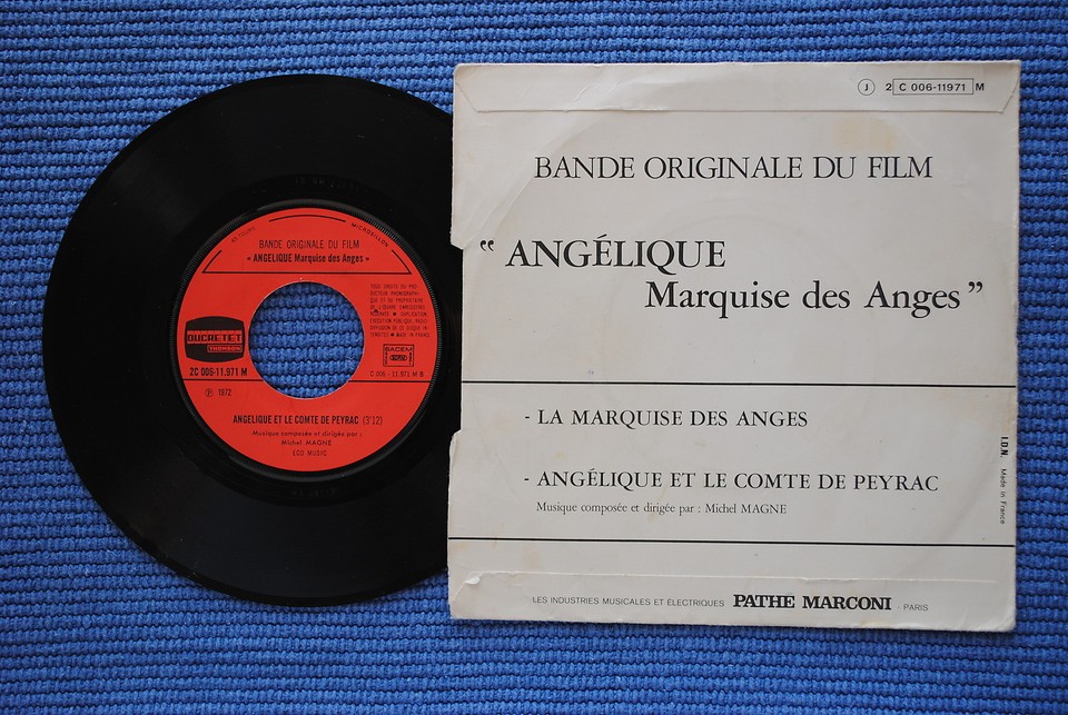 MICHEL MAGNE (B.O.F.) ANGELIQUE / SP DUCRETET THOMSON C 066-11.971 ...