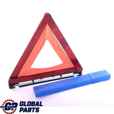BMW 1 3 5 Series E60 E61 E87 E90 E91 Warning Triangle Blue Container ...