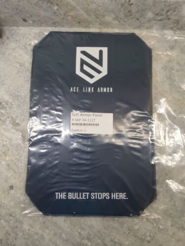ACE LINK ARMOR 11x17 Soft Panel Armor Level 3A Back Pack Insert | eBay