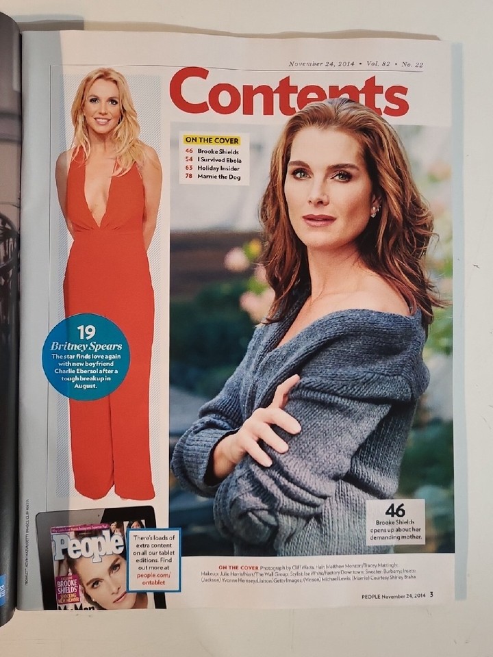 PEOPLE Magazine (2014) w/ BROOKE SHIELDS Cover | eBay