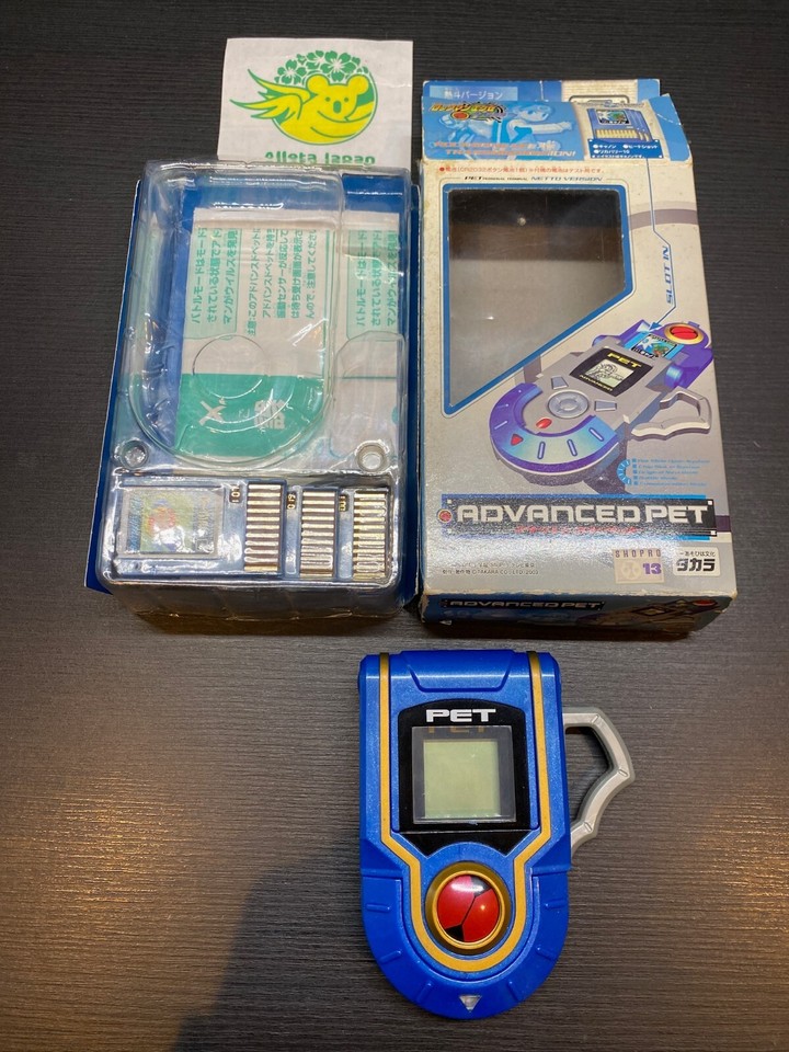 Rock man exe Advanced pet Netto Ver Mega man Battle chip TAKARA Toy ...
