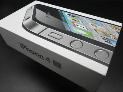nur VERPACKUNG für iPhone 4S 32GB schwarz * ohne iPhone * Box Schachtel ...