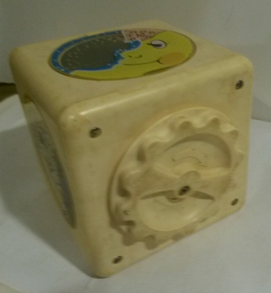 Gabriel toy busy musical moving picture block 1977 issued still works ...