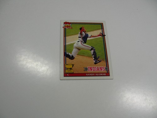 Sandy Alomar 1991 Topps 40 Years of Baseball All-Star Rookie Team card ...