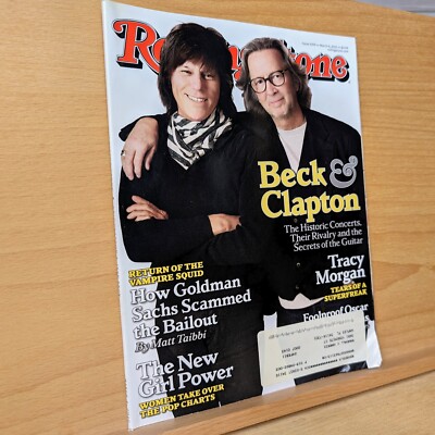 Rolling Stone Magazine Issue 1099 March 4 2010 Jeff Beck and Eric ...