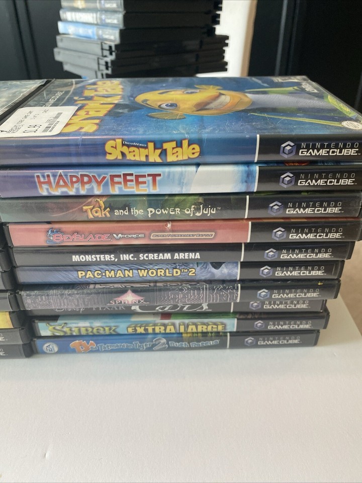 Lot Of 20 GameCube Kids Games Disney Pixar Barnyard Cars Open Season ...