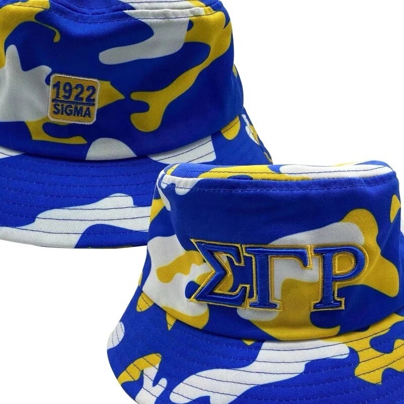 Sigma Gamma Rho Camouflage Bucket Hat | eBay