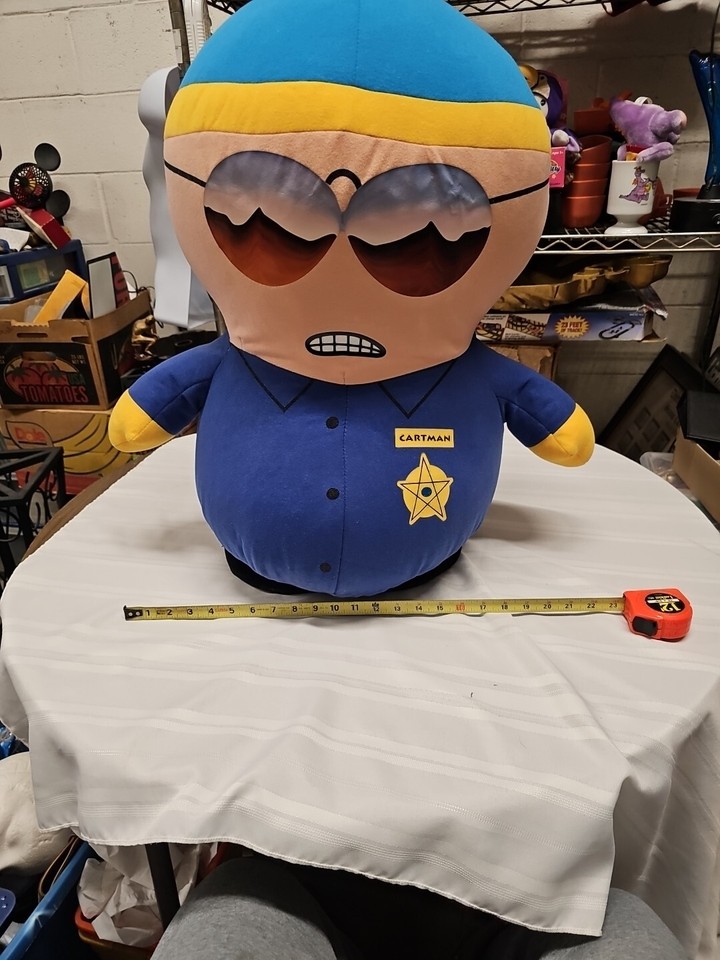South Park Movie Eric Cartman Police Officer Plush Nanco Comedy Central ...