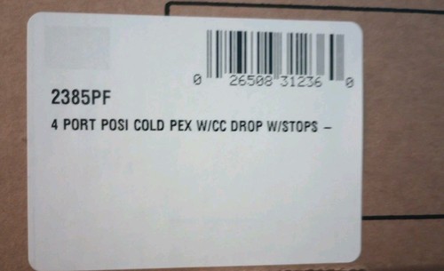 New Moen 2385PF M-Pact Posi-Temp 1/2" Cold Exp PEX with CC/IPS Tub ...