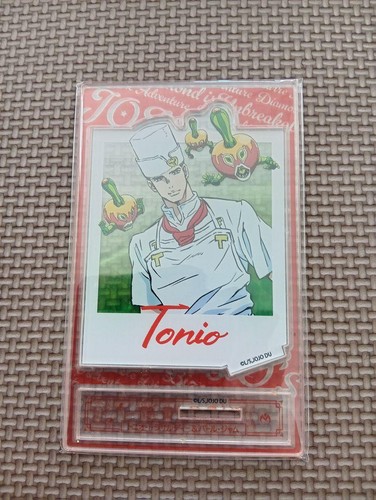 JoJo's Bizarre Adventure Acrylic Stand Tonio Trussardi Pearl Jam Photo ...