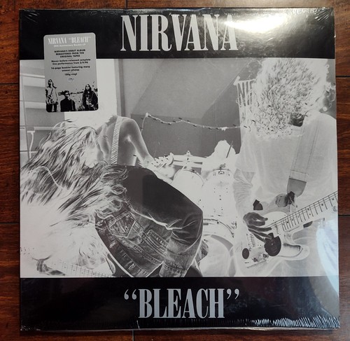 Nirvana First Album Bleach Double LP 20th Anniversary Sealed Never ...