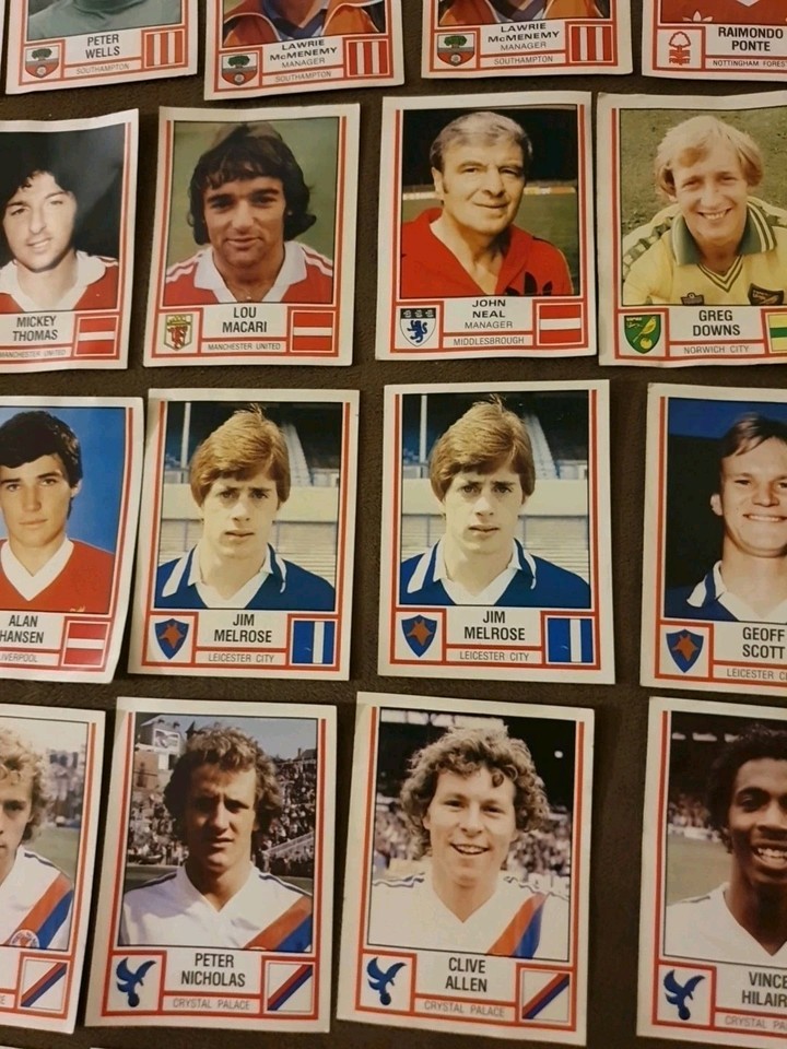 Panini Football 81 X 71 Stickers Some Duplicates | eBay UK
