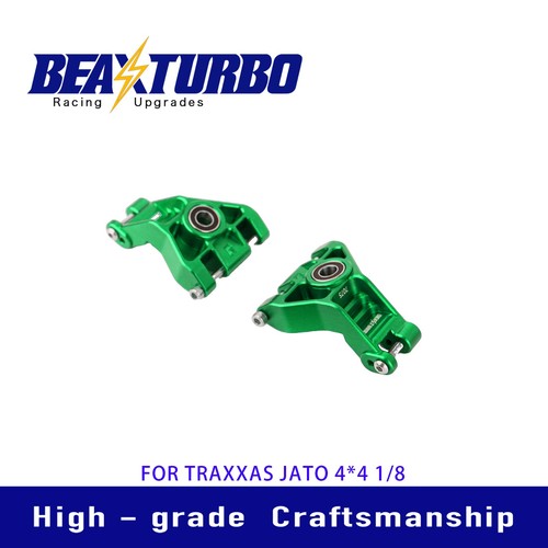 BeaxTurbo CNC Upgrade Aluminum 7075 Rear Axle Carriers For TRAXXAS JATO ...