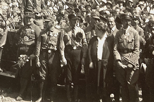 RARE! PRE-WW2 GERMAN REICHSPARTEITAG RALLY NÜRNBERG 1929 PHOTO POSTCARD ...