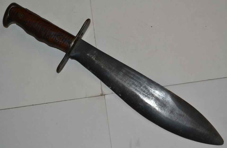 World War I WWI US Model M1917 Bolo Knife Plumb St Louis 1918 w/ Sheath ...