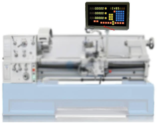 2 AXIS DRO LATHE PACKAGE 12x36 13 14 15 16x40 LINEAR GLASS SCALES NEW ...