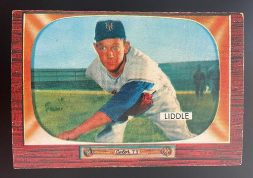 1955 Bowman Topps Baseball Card # 146 Don Liddle | eBay
