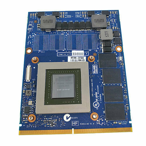 DELL ALIENWARE 17 18 7MPRN J0M0K VGA VIDEO CARD NVIDIA GTX860M GDDR5 ...