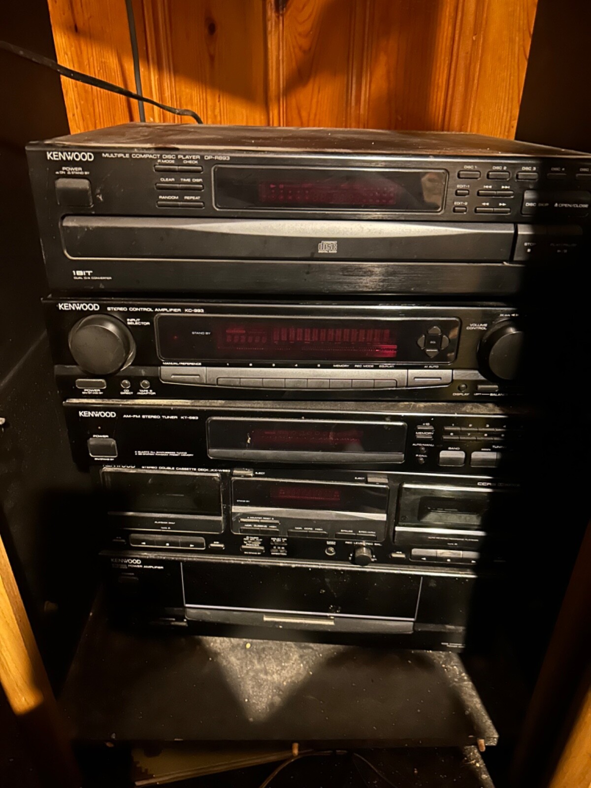 kenwood stereo rack system | eBay