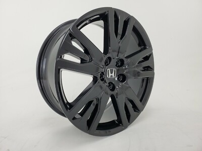 20" Gloss Black Fits Honda CRV Wheels HRV High Gloss Rims 20x8.5 Accord ...