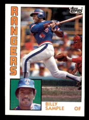 1984 Topps Baseball #12 Billy Sample EX/MT or Better *bb1 | eBay