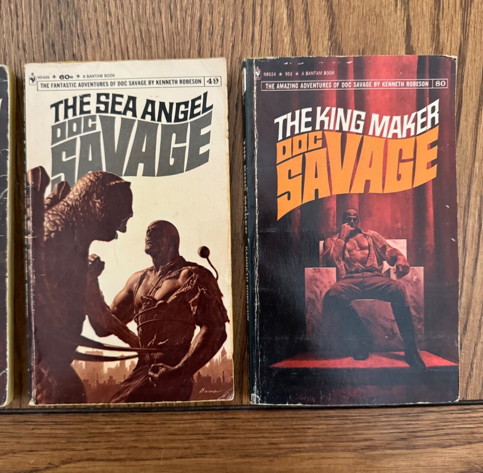 Kenneth Robeson / DOC SAVAGE 80 THE KING MAKER The Sea Angel Seven ...