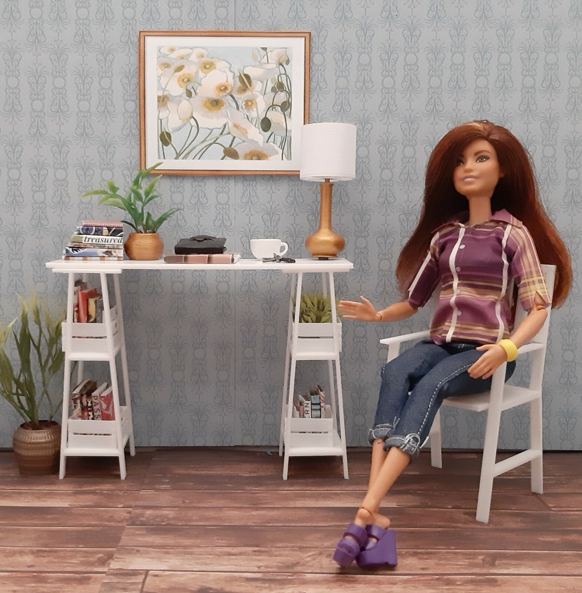 Barbie Desk And Chair