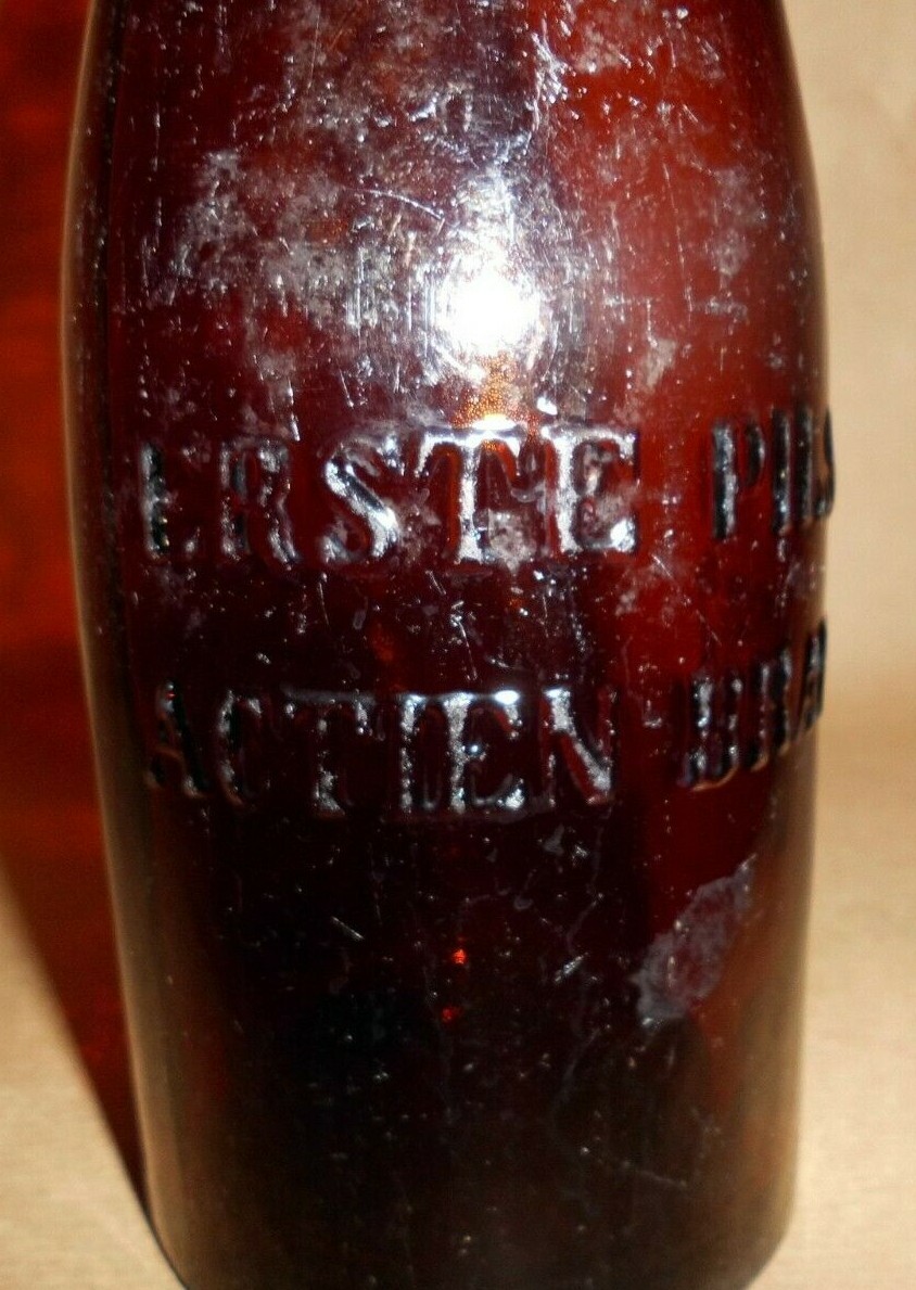 GERMAN WWII WEHRMACHT ALCOHOL RATION - BEER BOTTLE, ORIGINAL FIELD ...