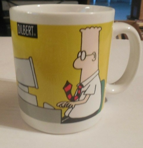 Dilbert Coffee Mug "Work Can Be Very Rewarding..." | eBay