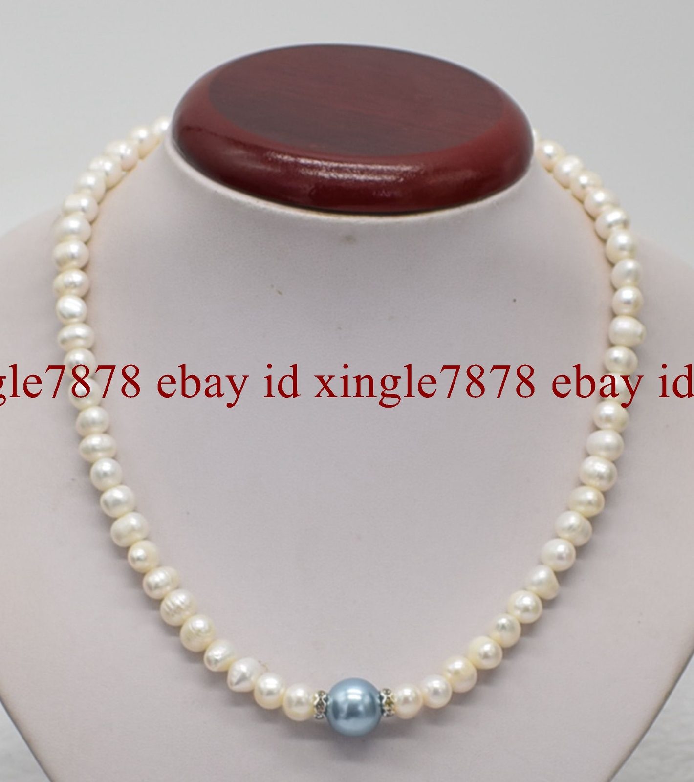 Natural 7-8mm White Freshwater Pearl 12mm South Sea Shell Pearl ...
