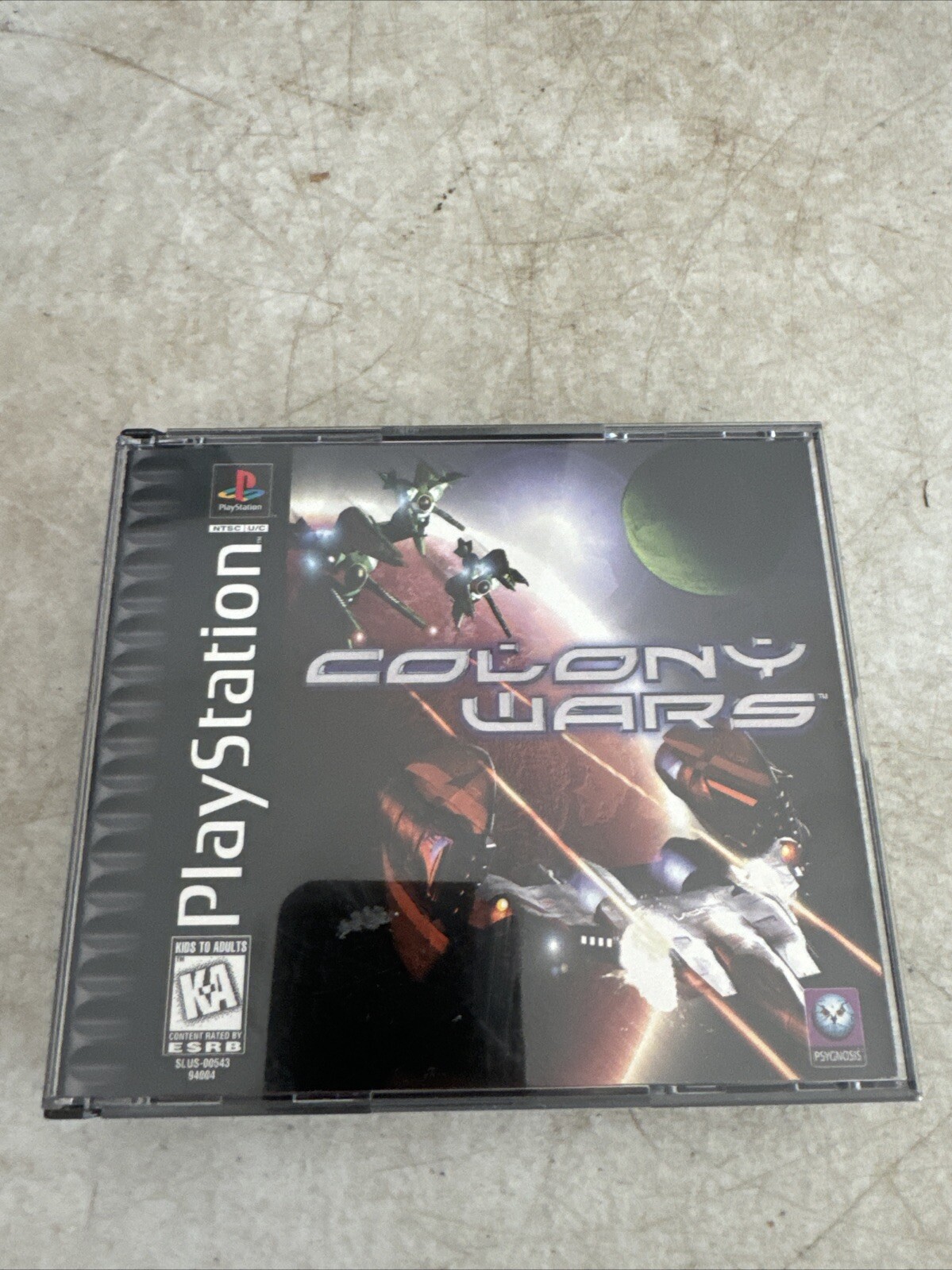 Colony Wars (Sony PlayStation 1, 1997) PS1 CIB Complete Tested Game w ...