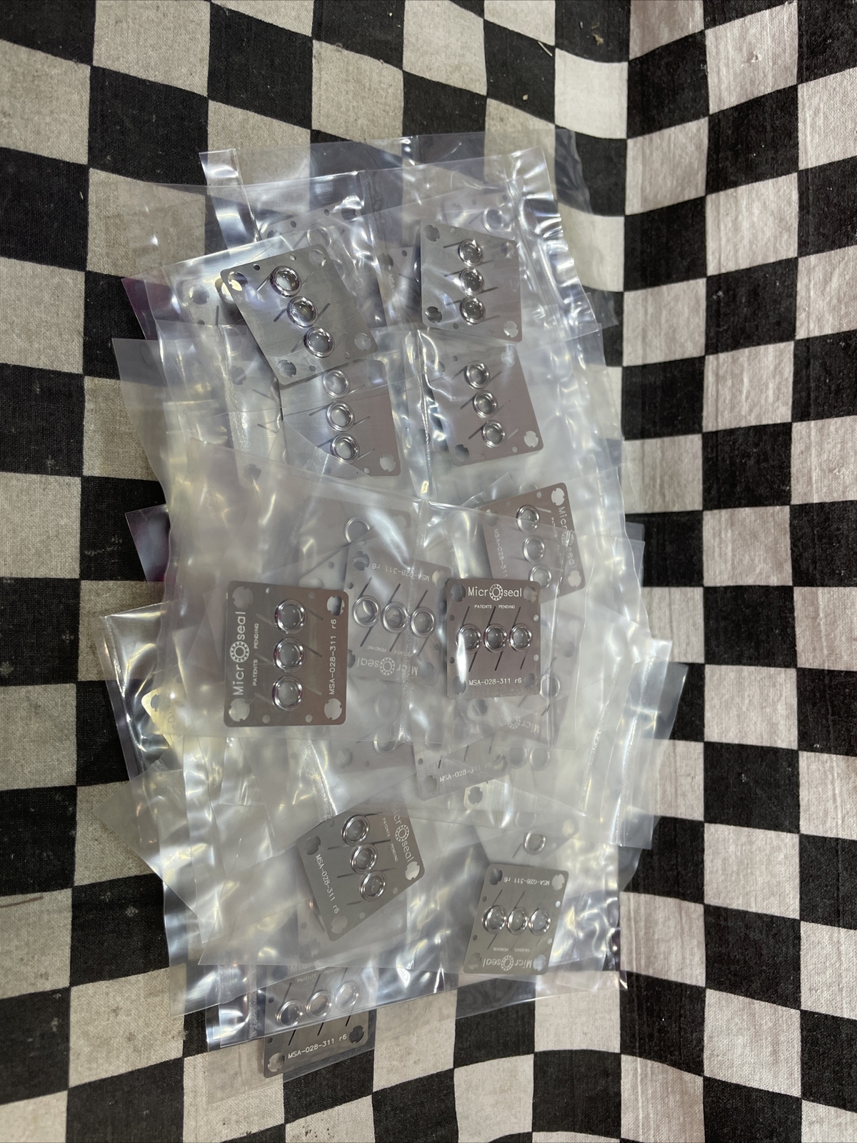 Lot Of 76, MICROSEAL MSA-028-311, R6, 3 Holes, MSA028311, shipsameday ...