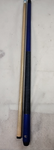 Genuine by MCDERMOTT Blue Made in USA Blue Pool Stick Cue 58" 3/4 ( 19 ...