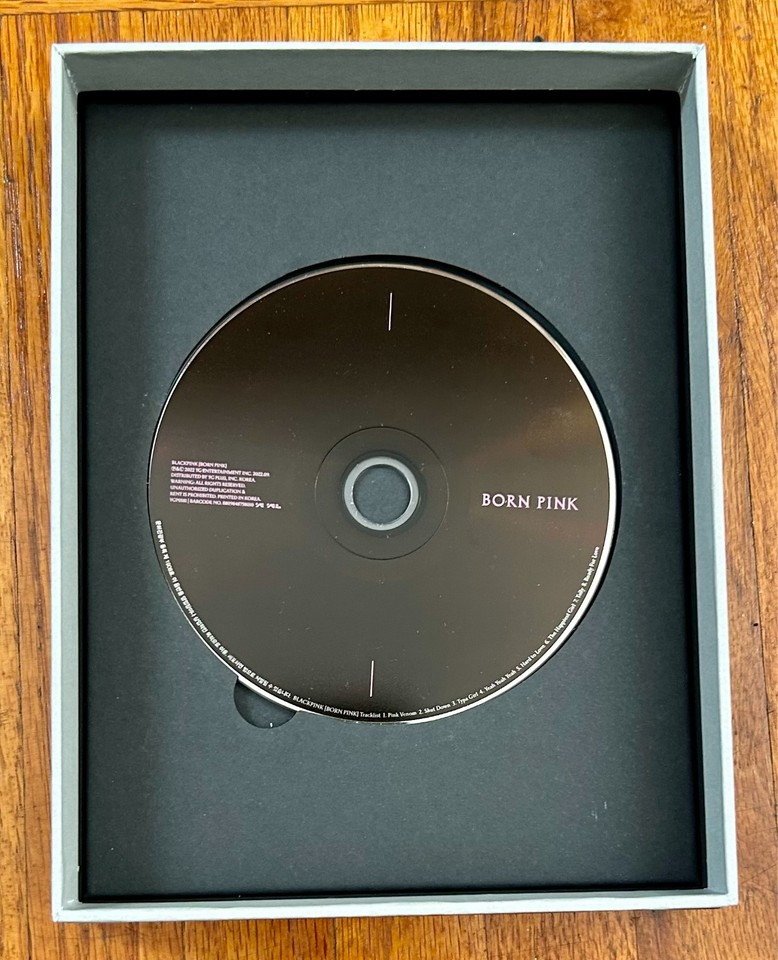 Blackpink Born Pink Black version autographed album bimae promo Not For ...