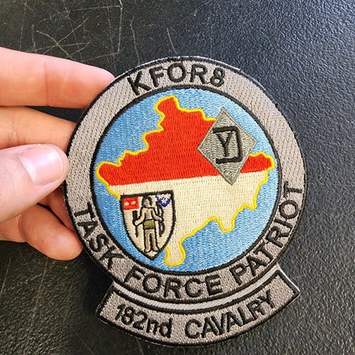US Army KFOR Kosovo Yankee Division 182nd Cavalry Regiment Patch | eBay