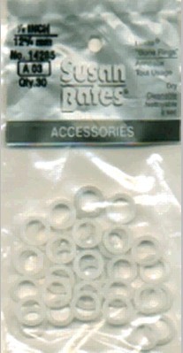 Susan Bates Plastic Bone Rings-.5" 30/Pkg 14285-1/2 | eBay