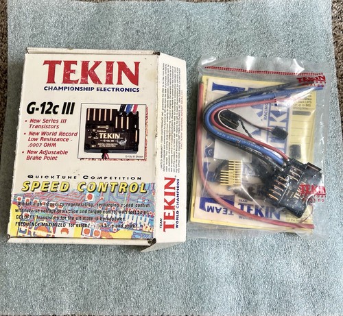Tekin G-12c Vintage Brushed ESC Speed Control Dual Motor Capable ...