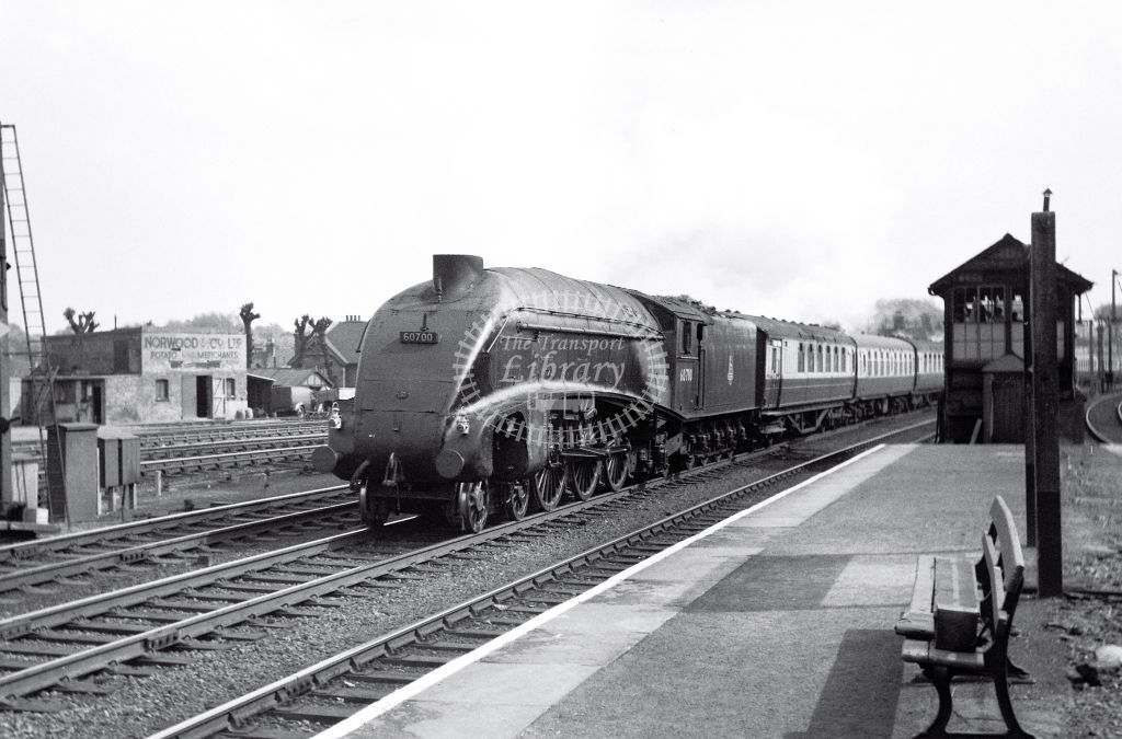 PHOTO BR British Railways Steam Locomotive Class W1 60700 at New ...
