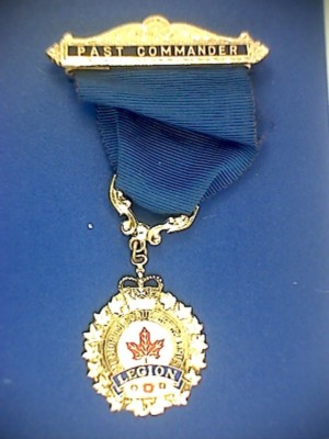 Past Commander Canadian Legion Pin and Medal | eBay