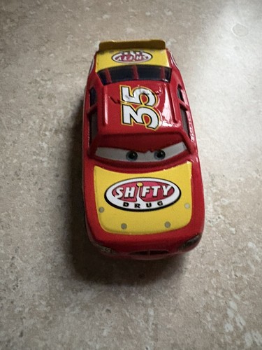 DISNEY PIXAR CARS RUBBER TIRES SHIFTY DRUG #35 | eBay