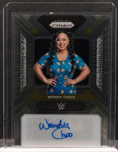 Wendy Choo 2024 Panini Prizm WWE SS-CHO Sensational Signatures ...