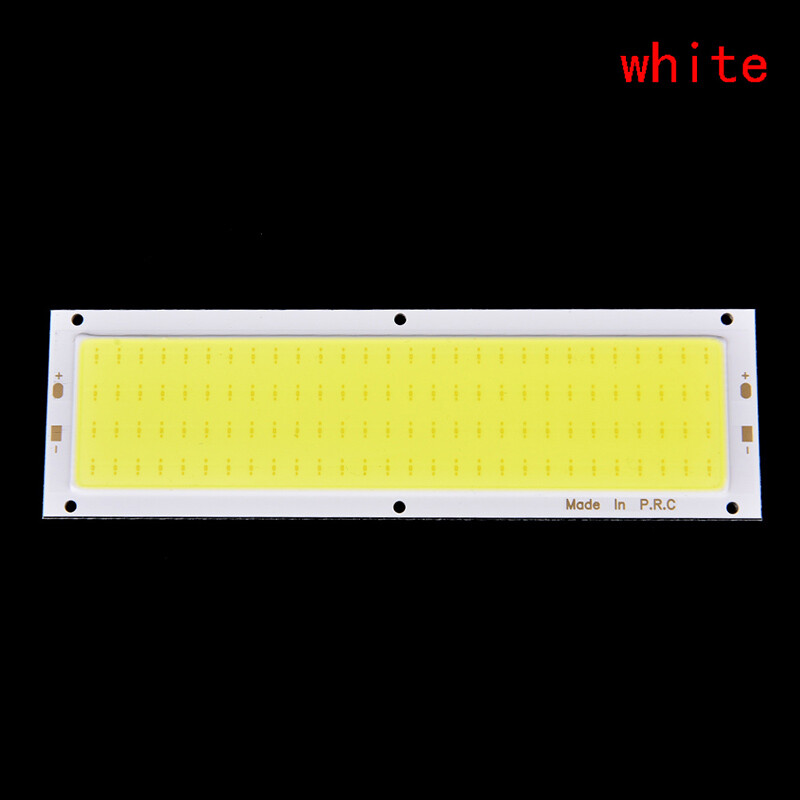 1000LM 10W COB LED Strip Light High Power Lamp Chip Warm/Cool White 12V ...
