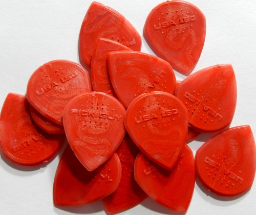 12 pk JAZZ Extreme Grip Guitar Picks 1.5mm JAZZ Shape by PICK GUY Pics ...