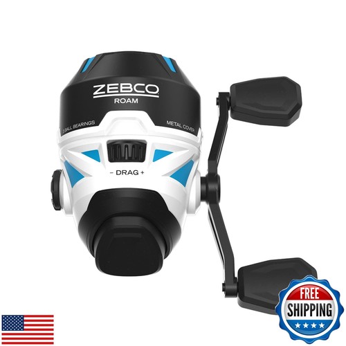 Zebco Roam Spincast Fishing Reel, Size 30 Reel, Right or Left-Hand ...