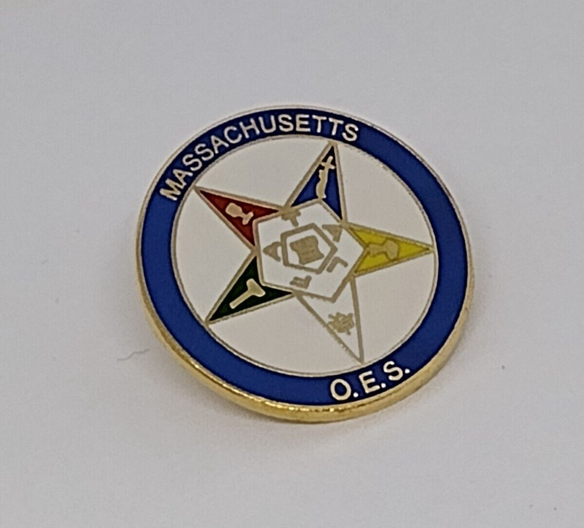 OES Massachusetts Order of The Eastern Star Lapel Pin | eBay