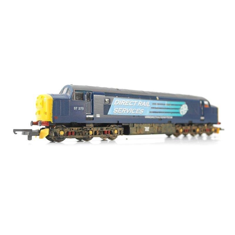 Lima L204663 Class 37, Rebranded Direct Rail Service, weathered. OO ...