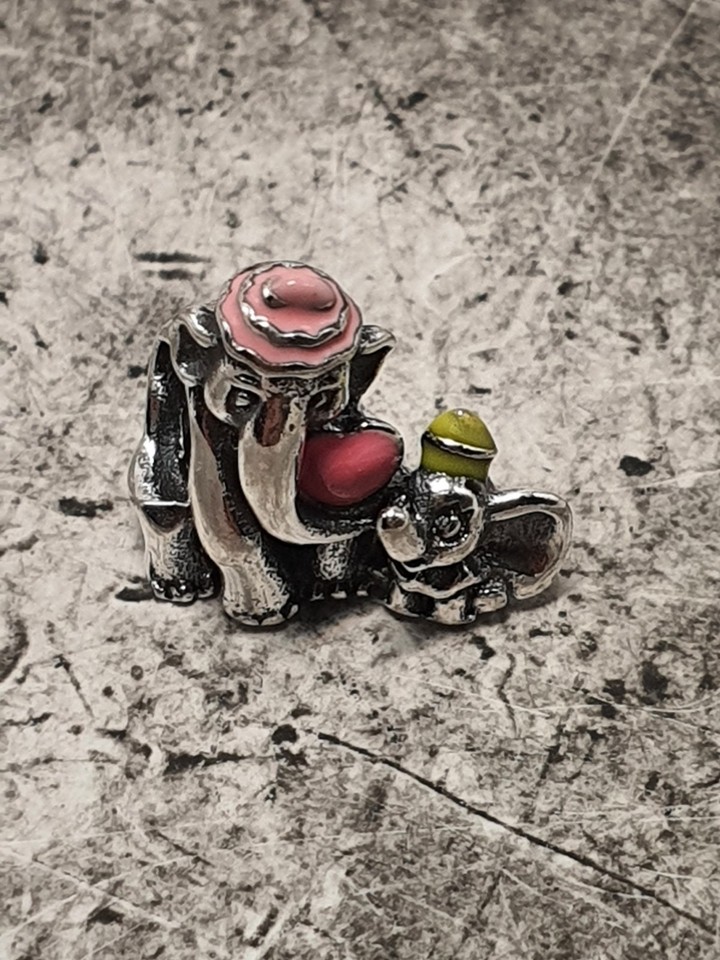 Pandora Mrs. Jumbo & Dumbo Charm Used | eBay UK